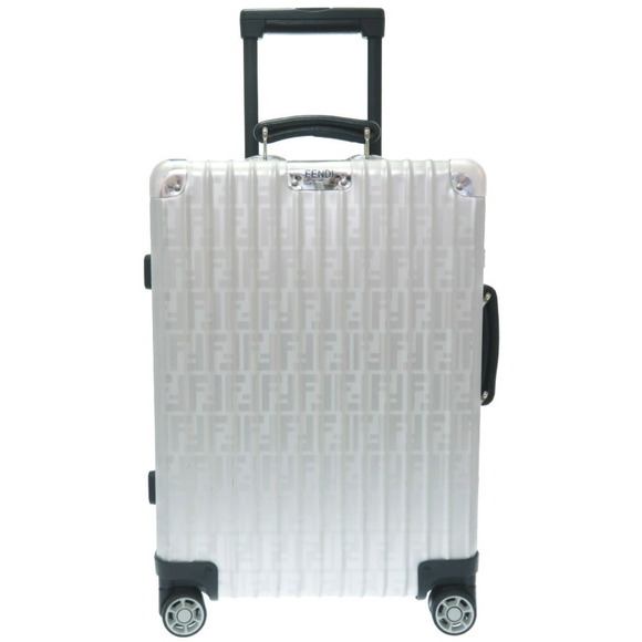 Fendi | Bags | Rimowa Fendi Collaboration Suitcase Aluminum Silver ...